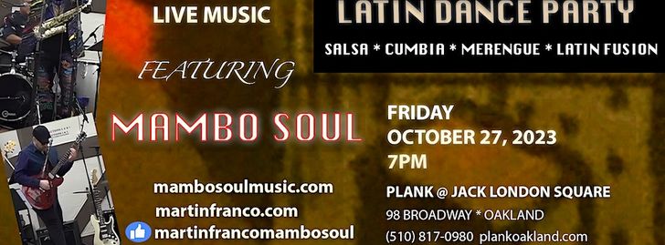 Mambo Soul Latin Dance Party - Oakland, CA | DanceUs.org