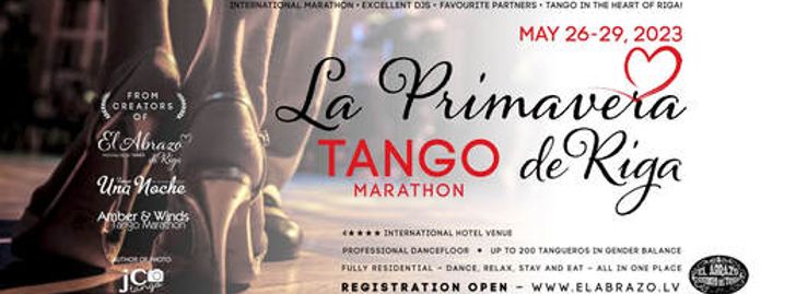 Riga Spring International Tango Marathon 2023 - Rīga, Latvia | DanceUs.org