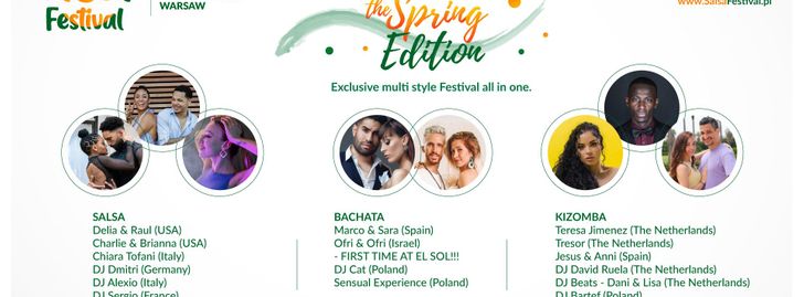 1st El Sol Spring Edition All In 1: Salsa Bachata Kizomba 2023 - Warszawa, Poland | DanceUs.org