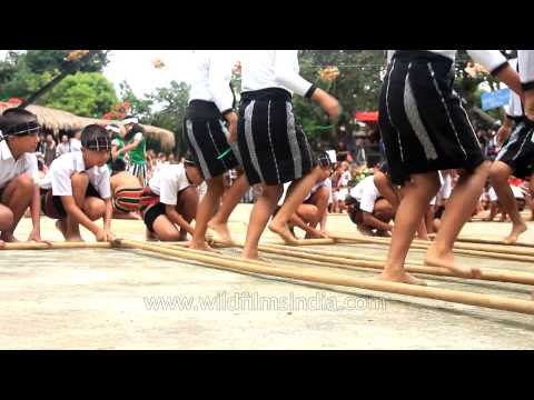 Cheraw dance: the traditional mass bamboo dance of Mizoram | DanceUs.org