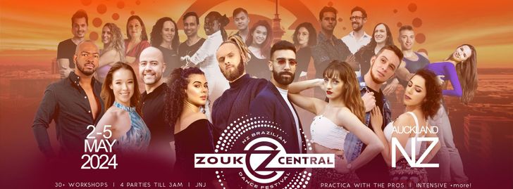 Zouk Central 2024! - Auckland, New Zealand | DanceUs.org