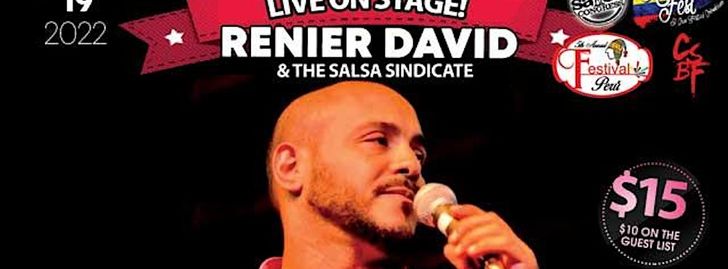 Live Salsa Saturday: Renier David Salsa Syndicate (Birthday Celebratio ...