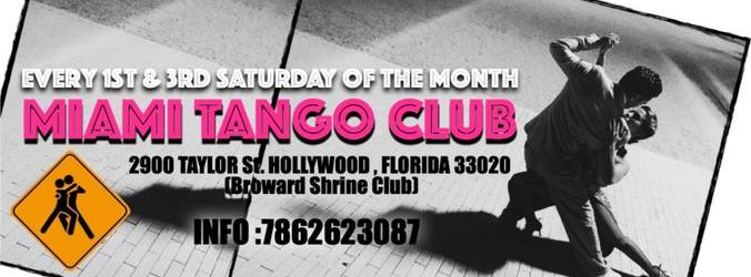 Miami Tango Club Milonga - Hollywood, FL | DanceUs.org