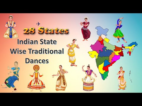 Indian 28 States Folk Dances & Traditional Dances of India (Official V ...