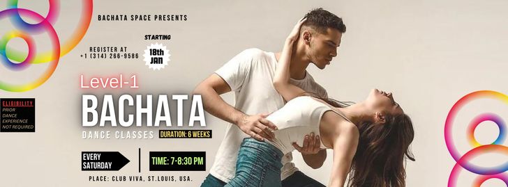 Bachata For Beginners: 6-Week Program Latin Dance Classes In St. Louis - St. Louis, MO | DanceUs.org
