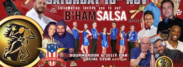 Birmingham Salsa & Bachata Dancing Calendar: Events, Latin Clubs ...