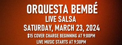 Orquesta Bembé - Saturday, March 23, 2024 - San Francisco, CA | DanceUs.org