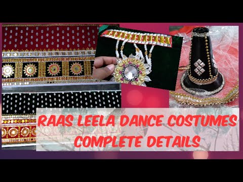 Indian Classical Raas Leela Manipuri Dance Costume ll Complete Details ...